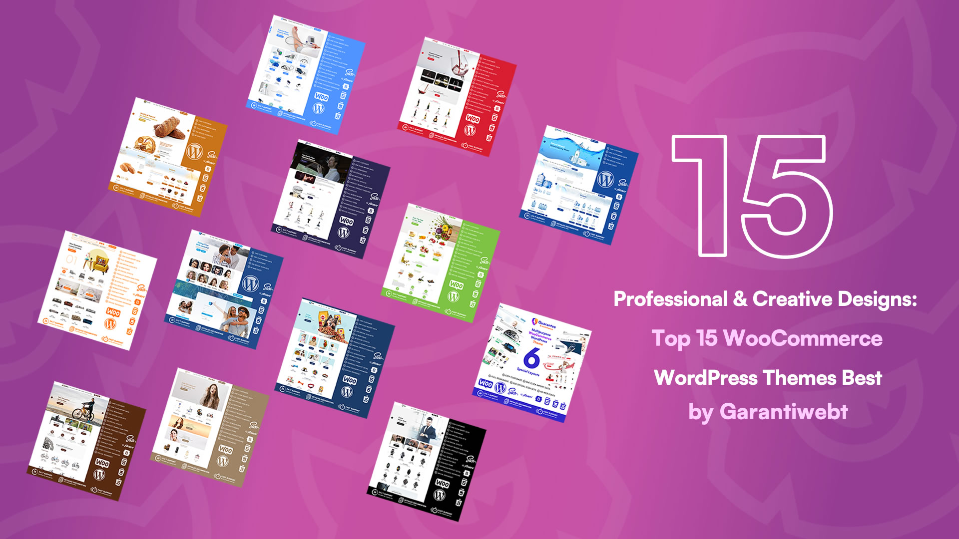 Professional And Creative Designs Top 15 Woocommerce Wordpress Themes