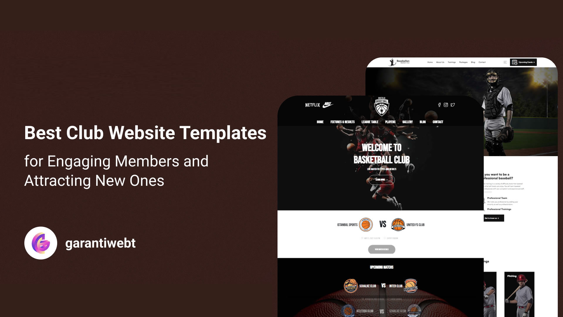 Best Club Website Templates | WordPress Designs 2024
